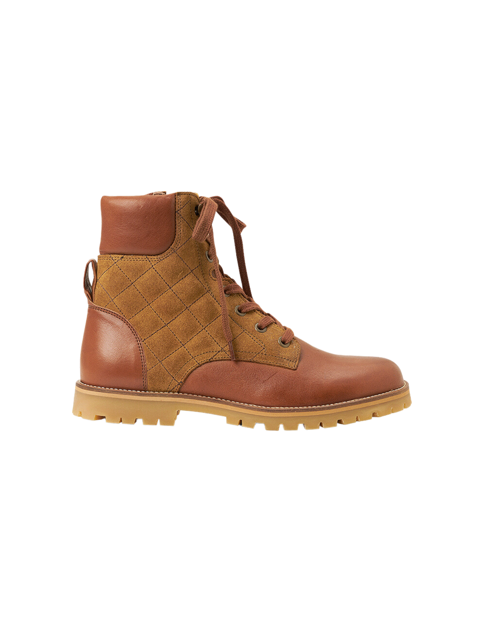 Quilted Saga Boot - Amber suede – Petit Nord EU
