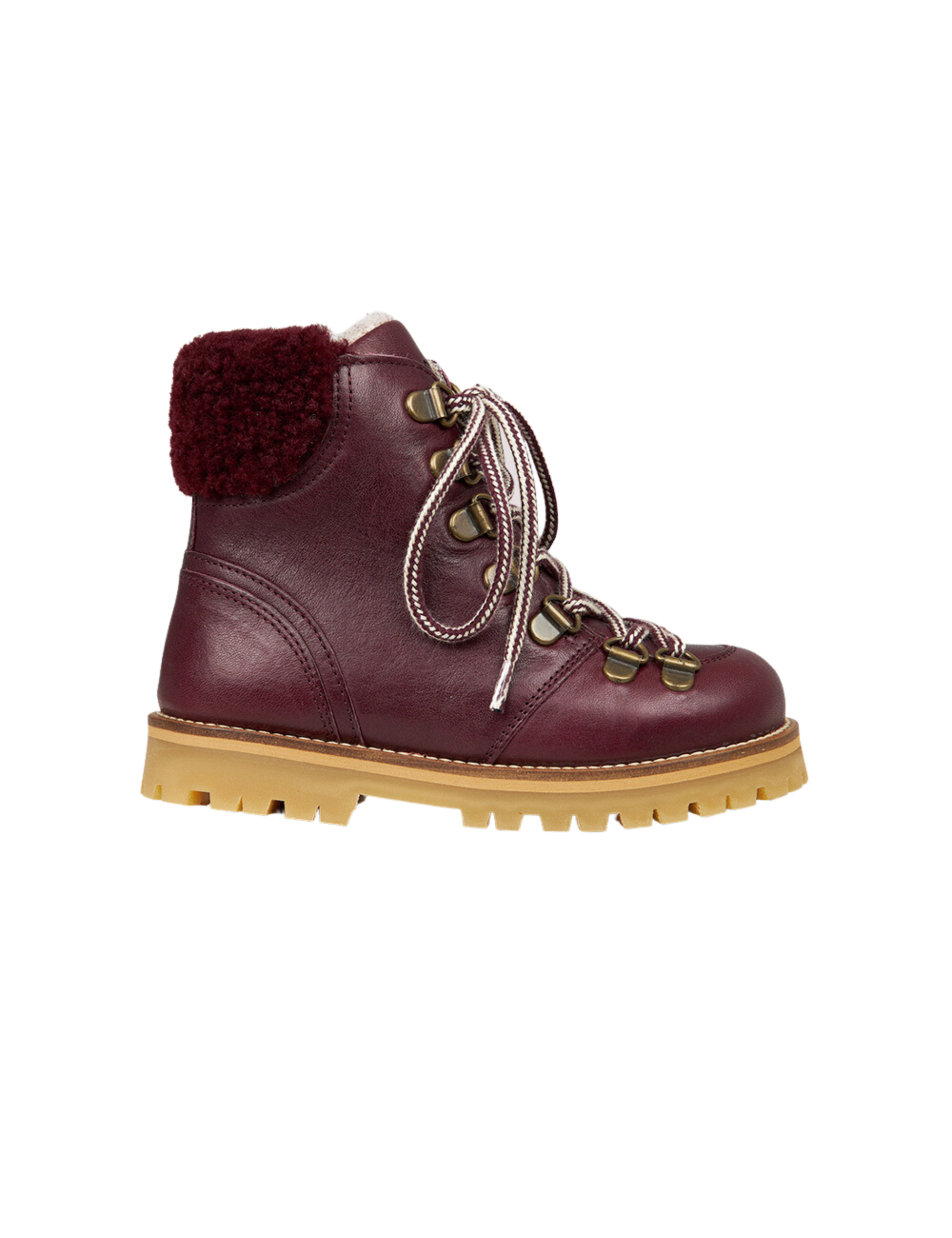 Shearling Winter Boot - Plum – Petit Nord EU